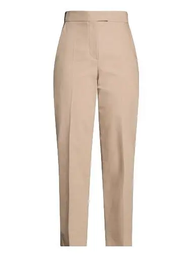 Brunello Cucinelli Tapered Cotton-blend Pants - Beige