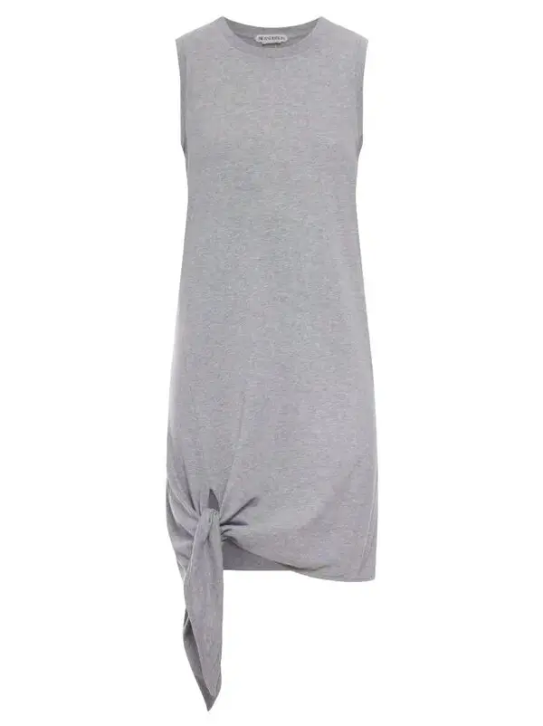 JW Anderson Knotted Hem Dress - Grey