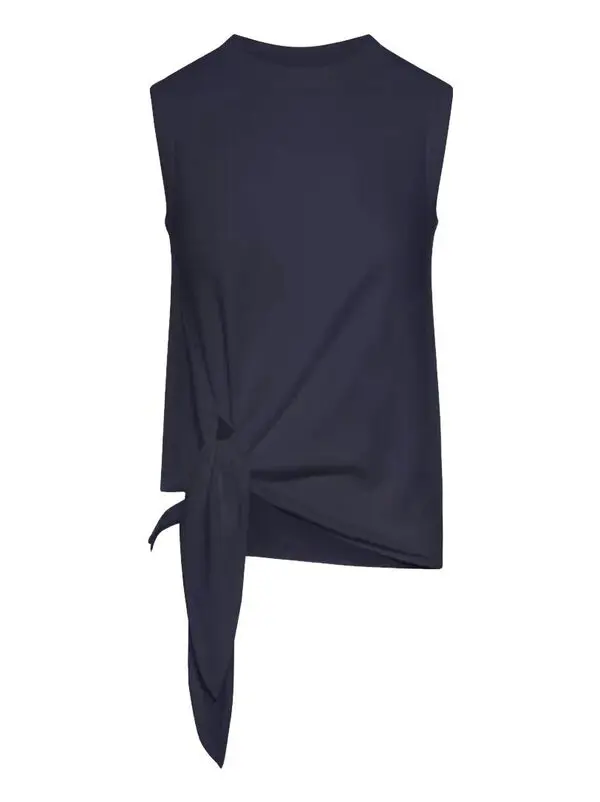 JW Anderson Knotted Hem Tank Top - Blue