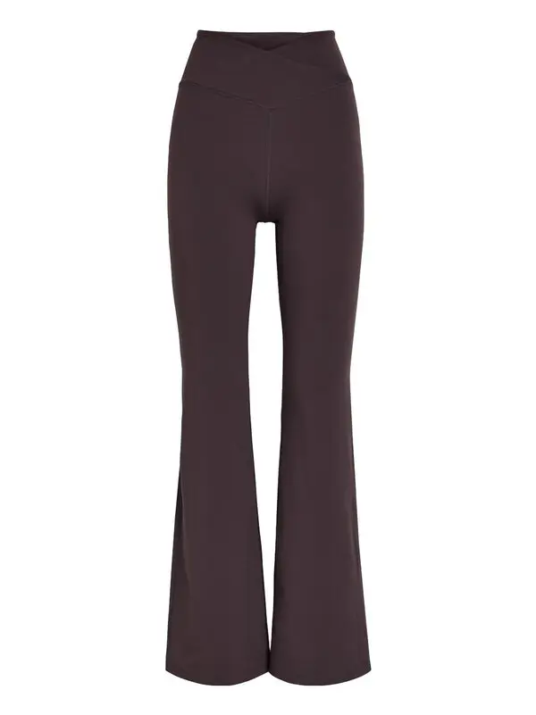 TALA Dayflex Flare Stretch-jersey Leggings - Brown