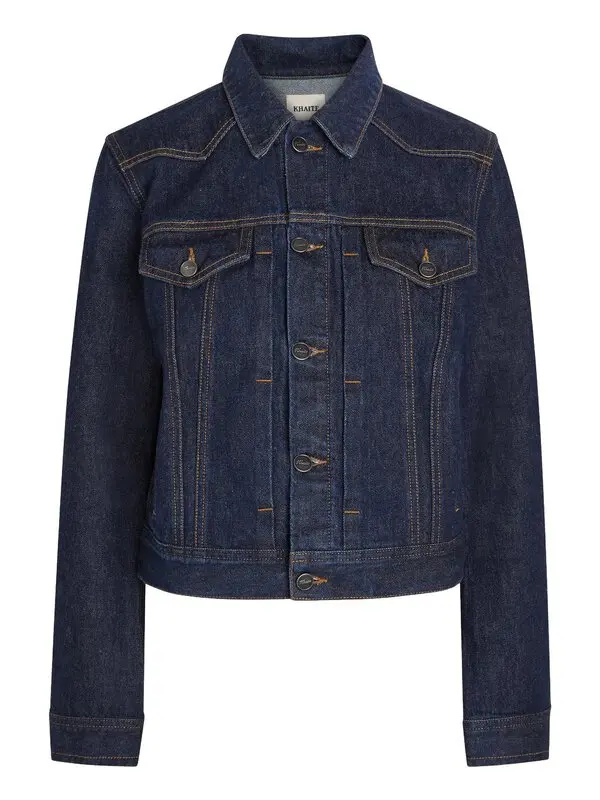 Khaite Augustine Denim Jacket - Indigo