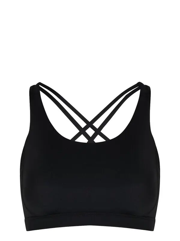 TALA Skin Luxe Stretch-jersey Bra - Black