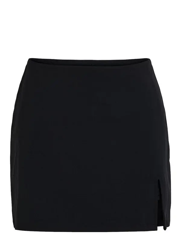 TALA Skinluxe Stretch-jersey Skort - Black