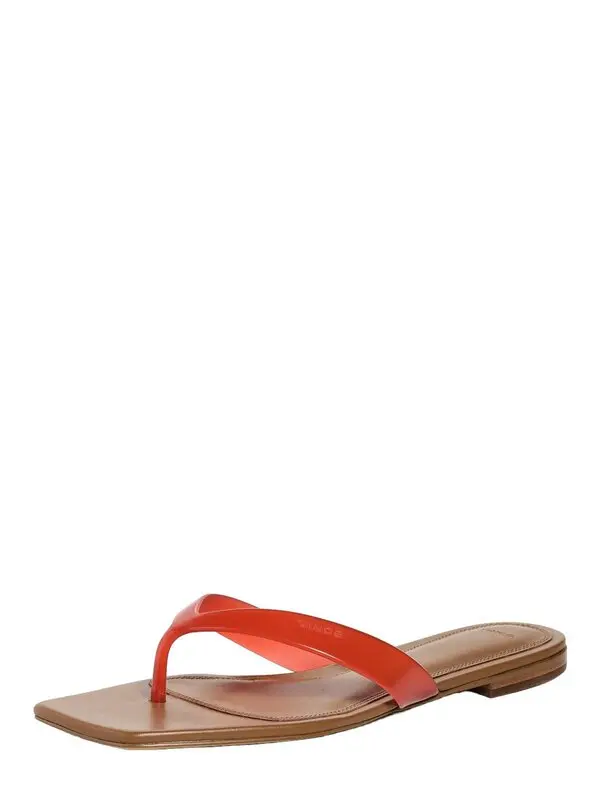 Vince San Juan Thong Sandals - Tomato Red
