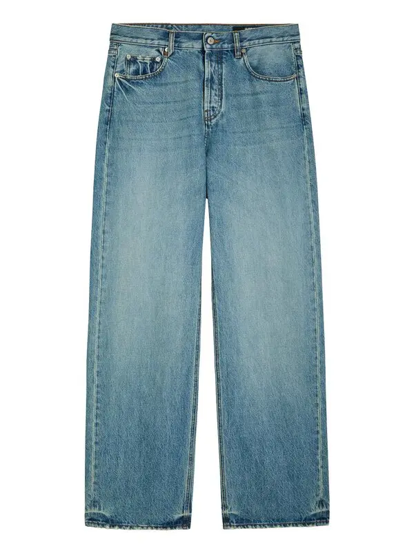 Jacquemus Le De-nimes Droit Wide-leg Jeans - Blue