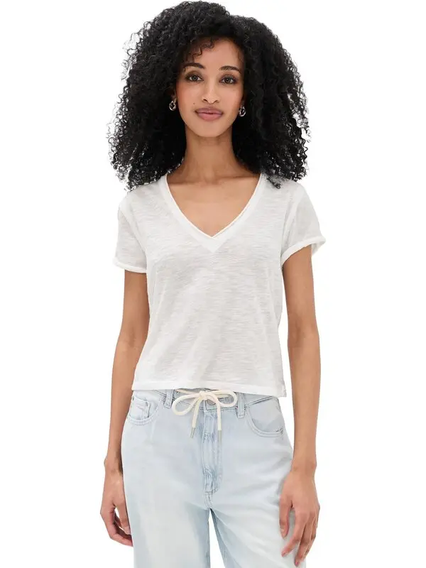 Free People Take 2 Tee - Clean Ivory