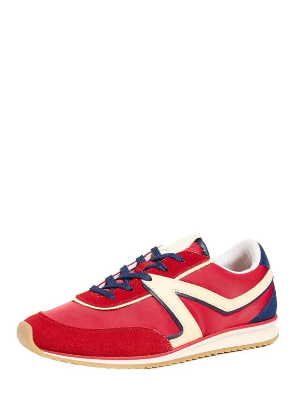 Rag & Bone Retro Trainer Sneakers - Red