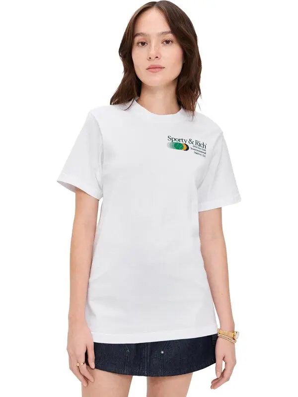 SPORTY & RICH Invitational T-shirt - White