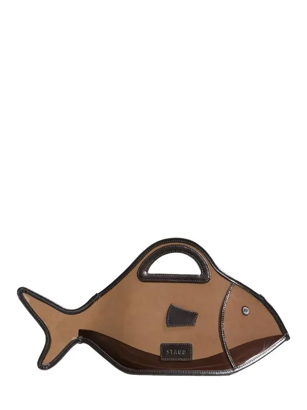 Staud Cleo Fish Tote - Espresso