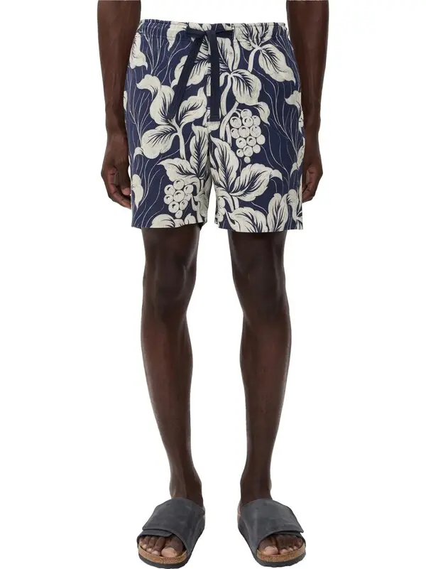 Orlebar Brown Alex Linen Shorts - Night Iris