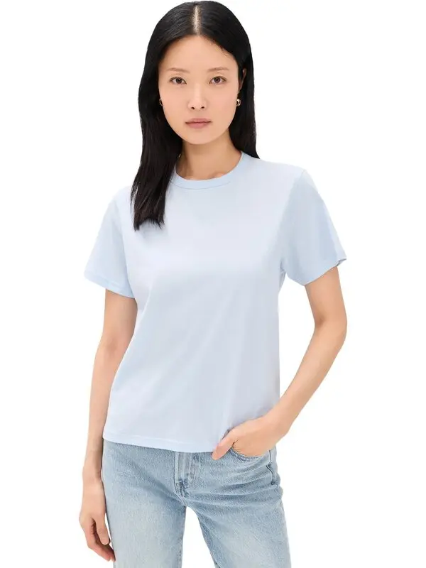 Sold Out NYC Lightweight Stretch Jersey Tee - Azure
