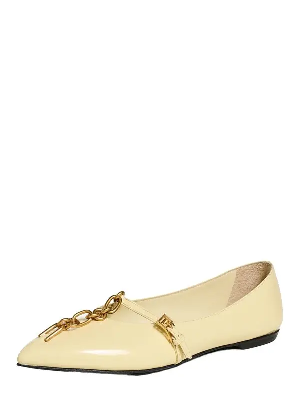 Balmain Ballerina Sync Flats - 1gl Vanille