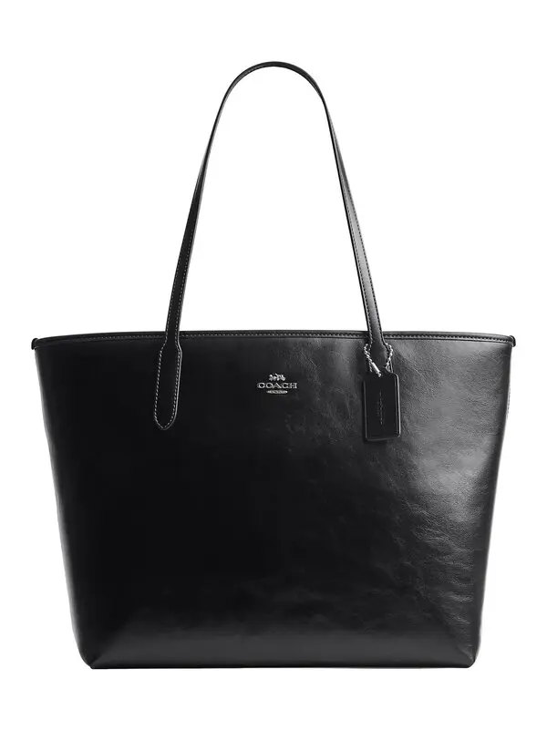 COACH OUTLET City Tote Bag - Silver/black