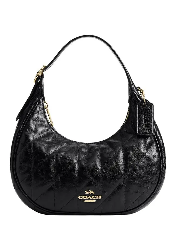 COACH OUTLET Coach Emily Shoulder Bag With Quilting - Gold/black