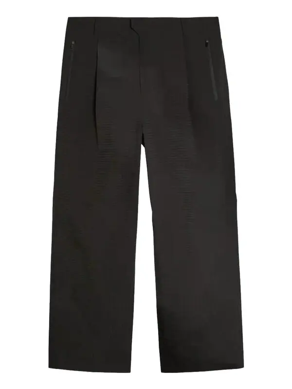 HIKING PATROL Waypoint Ripstop Pleated Trousers - Black