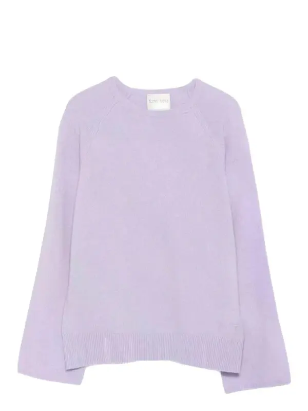 FORTE_FORTE Long-sleeve Sweater - Purple