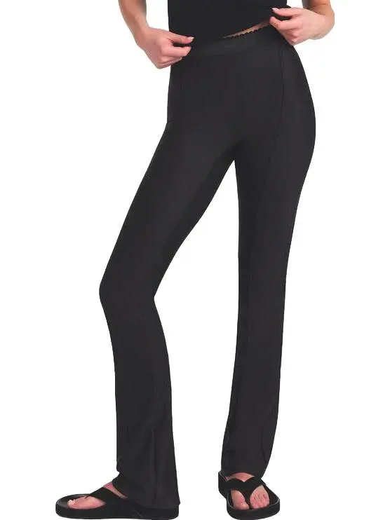 SKIMS Body High-waist Flare Leggings - Onyx