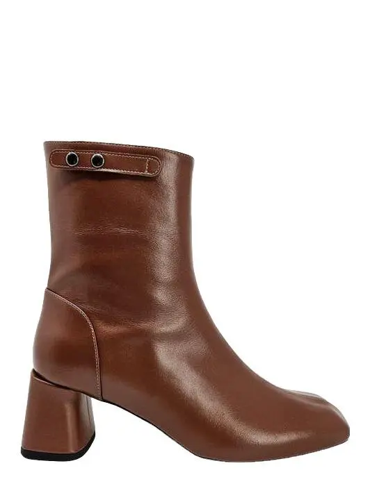 MADISON MAISON The Keli Ankle Boots - Chocolate
