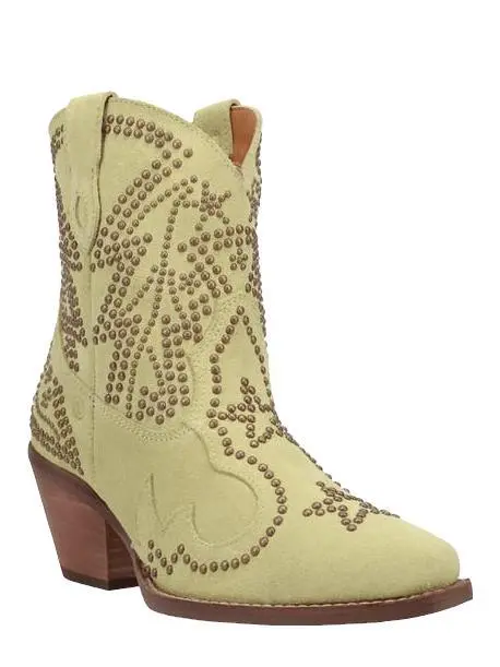 DINGO Seein' Stars Western Boot - Lime