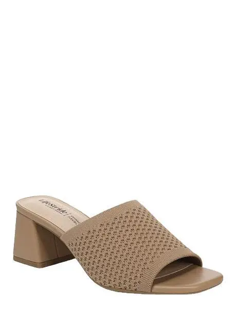 LIFESTRIDE Colette Square-toe Slide Sandal - Biscotti Beige