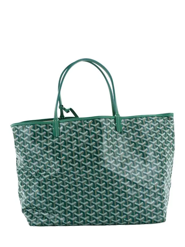 Goyard Saint Louis Gm Tote Coated Canvas - Green