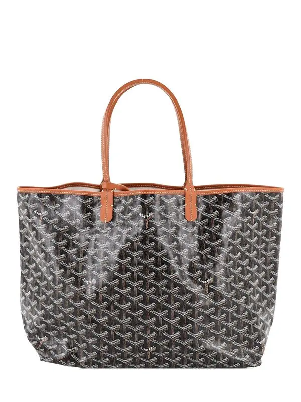 GOYARD Saint Louis Tote Coated Canvas Pm - Brown
