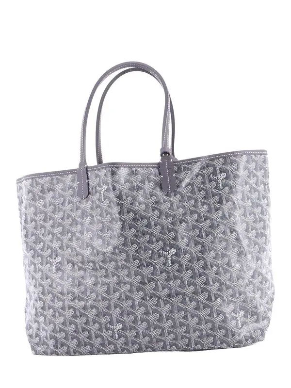 GOYARD Saint Louis Pm Tote Coated Canvas - Gray