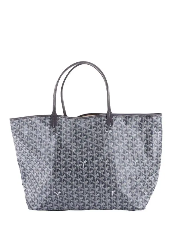 Goyard Saint Louis Gm Tote Coated Canvas - Gray