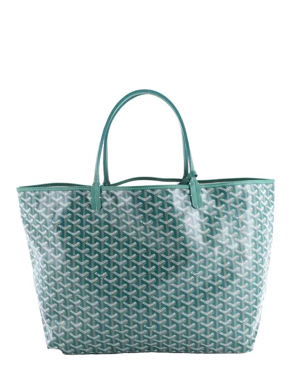 Goyard Saint Louis Gm Tote Coated Canvas - Green