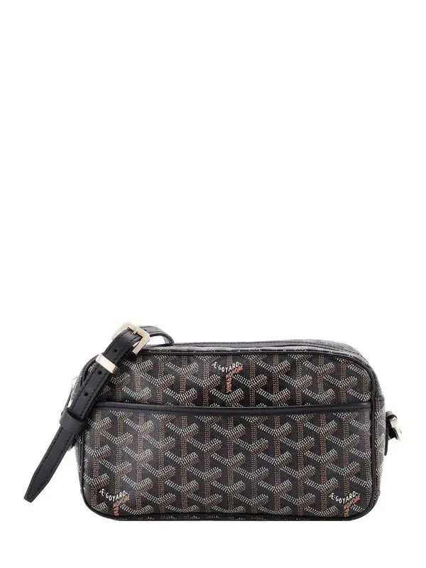 GOYARD Cap Vert Bag Coated Canvas - Black