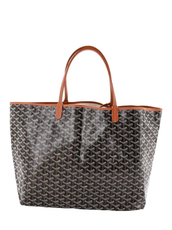 Goyard Saint Louis Gm Tote Coated Canvas - Brown
