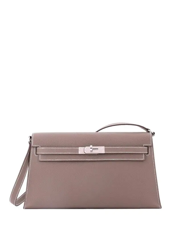 Hermès Kelly Elan Shoulder Bag Epsom - Etoupe