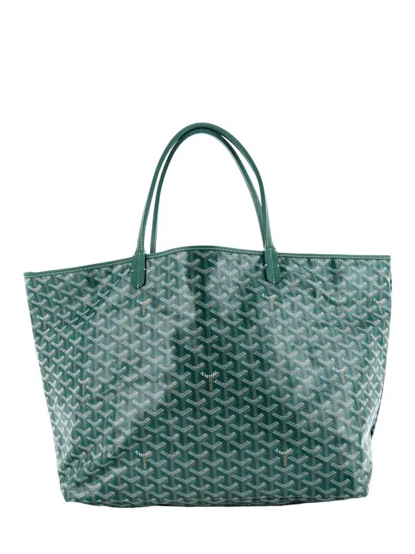 Goyard Saint Louis Gm Tote Coated Canvas - Green
