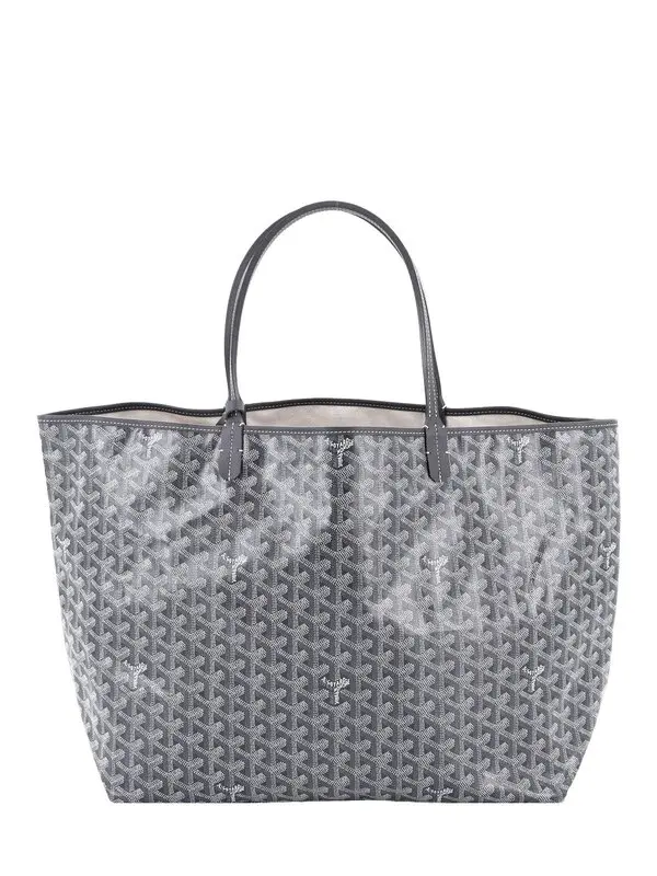 Goyard Saint Louis Gm Tote Coated Canvas - Gray