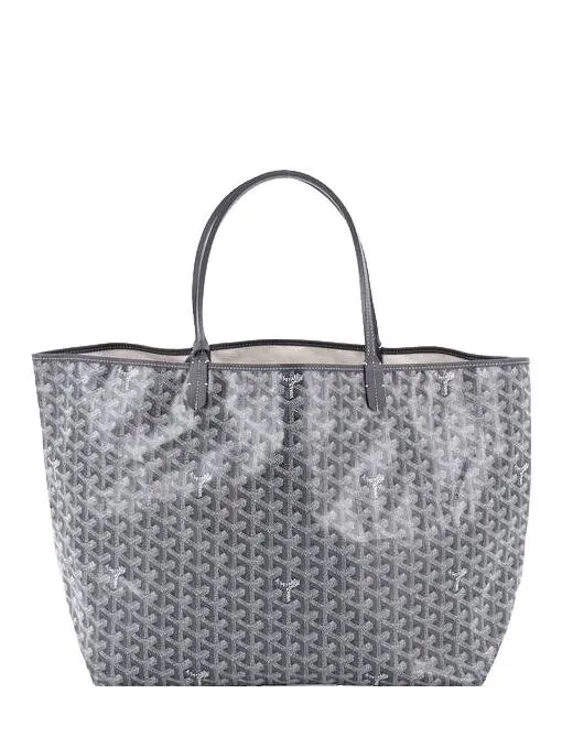 Goyard Saint Louis Gm Tote Coated Canvas - Grey