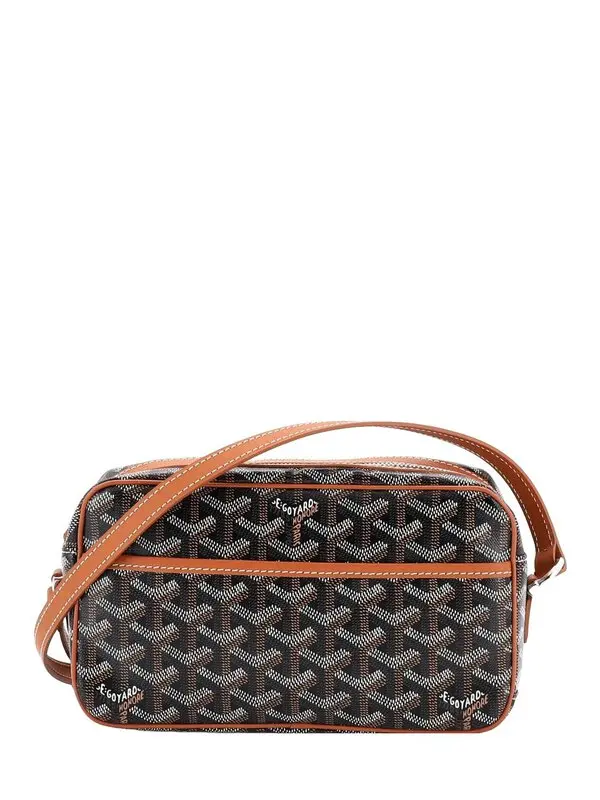 GOYARD Cap Vert Bag Coated Canvas - Brown