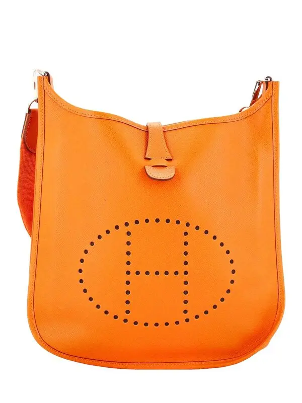 Hermès Evelyne Bag Gen Ii Epsom Pm - Orange H