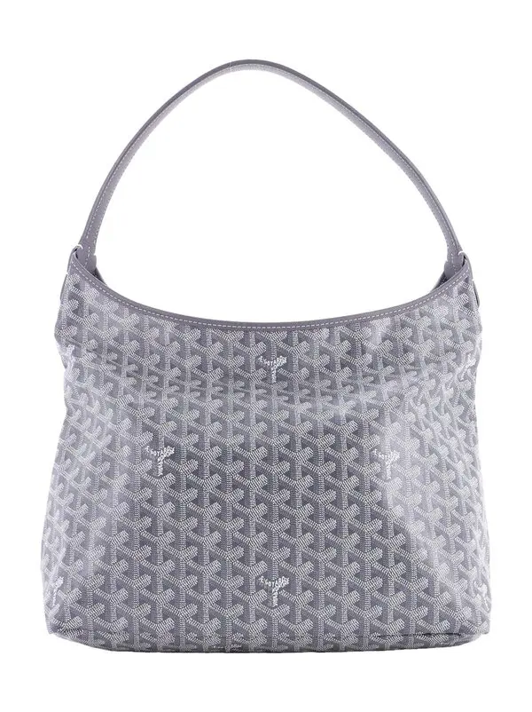 Goyard Boheme Hobo Coated Canvas - Gray