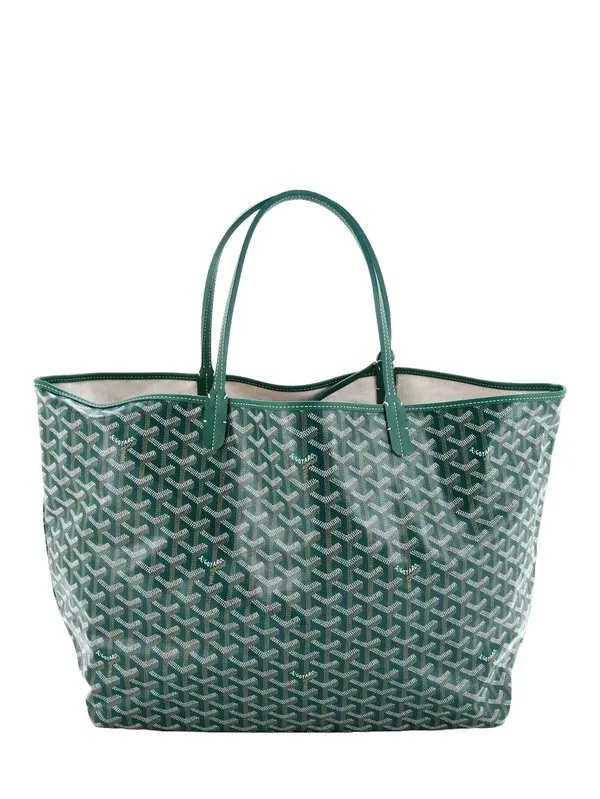 Goyard Saint Louis Gm Tote Coated Canvas - Green