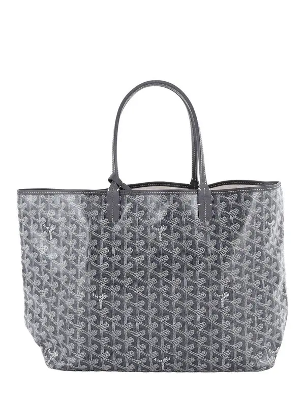Goyard Saint Louis Pm Tote Coated Canvas - Gray