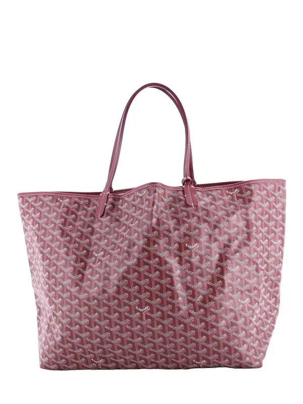 Goyard Saint Louis Gm Tote Coated Canvas - Red
