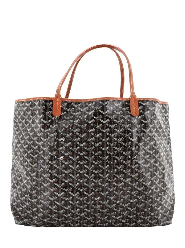 Goyard Saint Louis Gm Tote Coated Canvas - Brown
