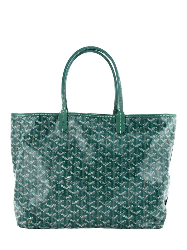 Goyard Saint Louis Pm Tote Coated Canvas - Green