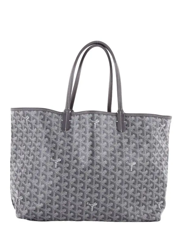 Goyard Saint Louis Pm Tote Coated Canvas - Gray