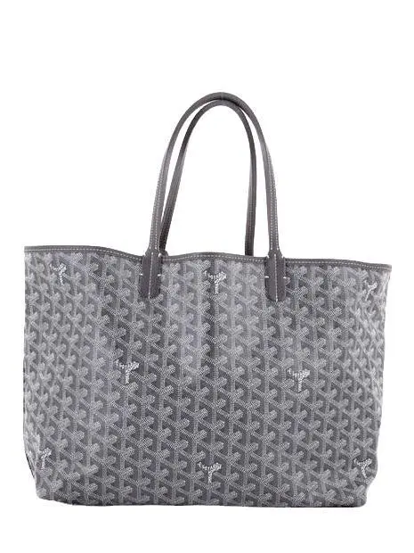 Goyard Saint Louis Tote Coated Canvas Pm - Grey