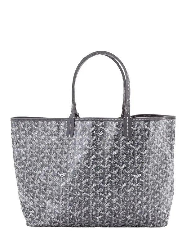 Goyard Saint Louis Pm Tote Coated Canvas - Gray