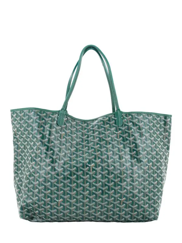 Goyard Saint Louis Gm Tote Coated Canvas - Green