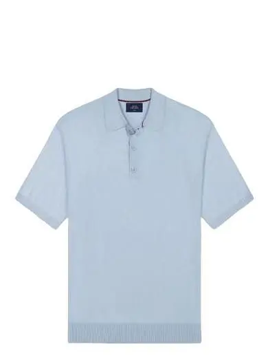 JACK ARCHER Legacy Resort Polo - Mist Blue