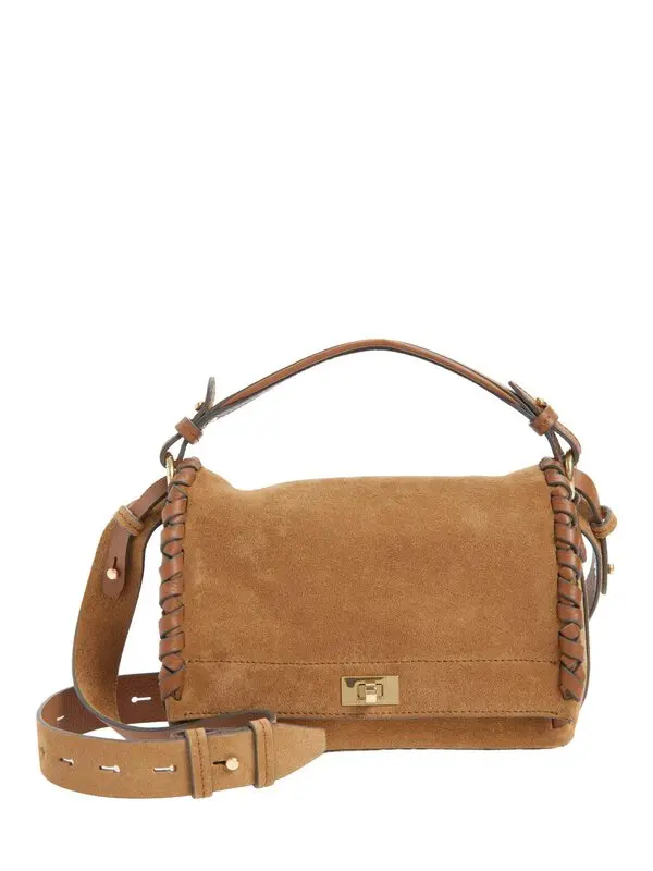 ANYA HINDMARCH Mortimer Whipstitch Crossbody Bag - Pecan