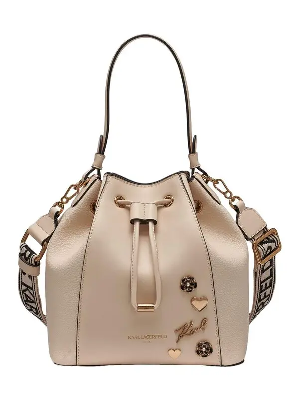 Karl Lagerfeld Paris Adele Bucket Bag - Brie